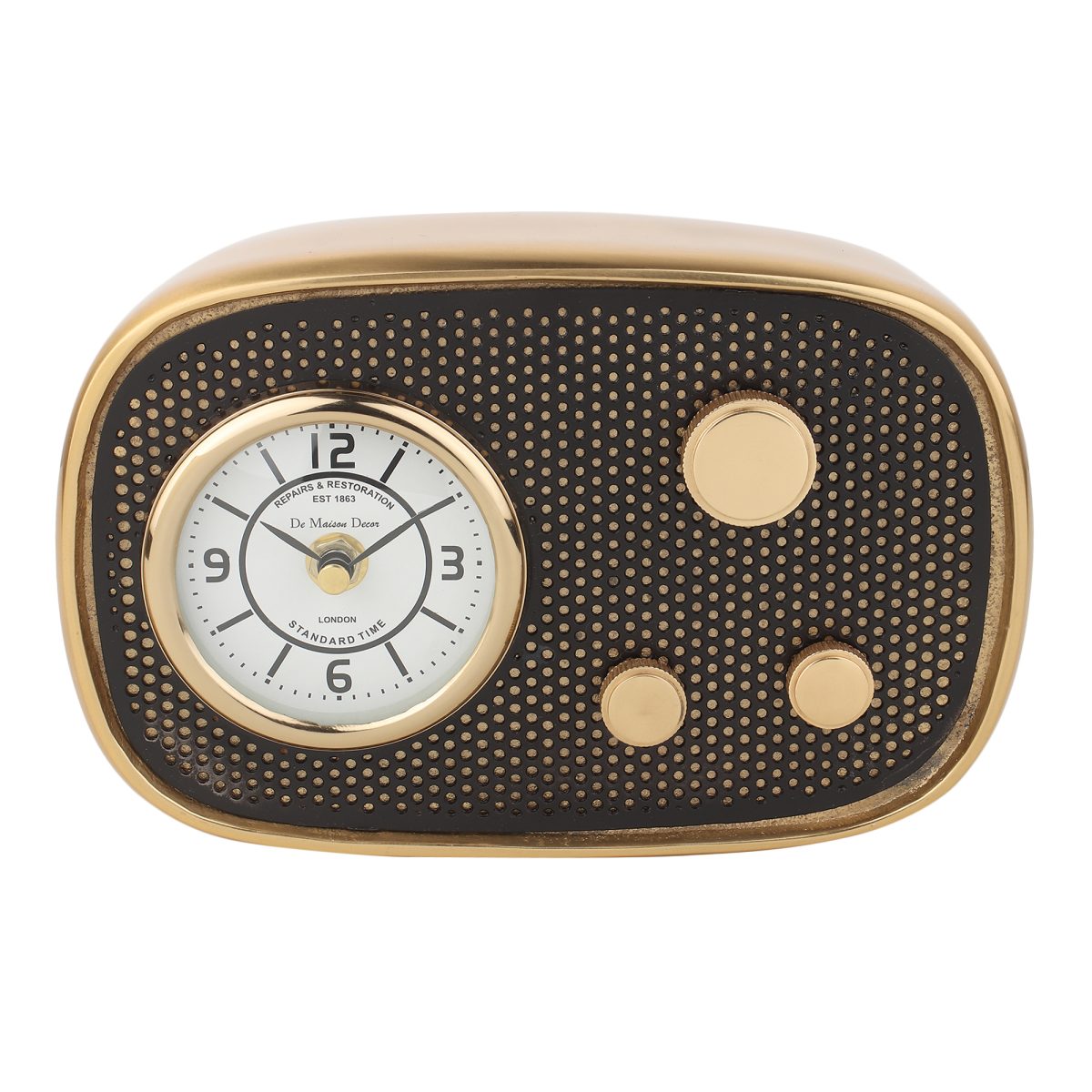 Radio Wave Table Clock – Home Studio
